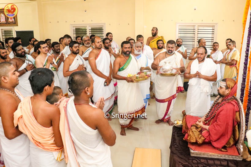 CURRENT YATRA @ The Vijaya Yatra of the Sringeri Jagadguru